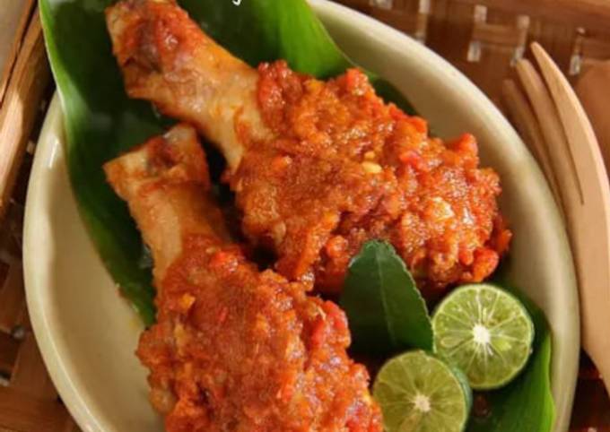 Resep Ayam Masak Habang Khas Banjarmasin oleh annastasia rr - Cookpad