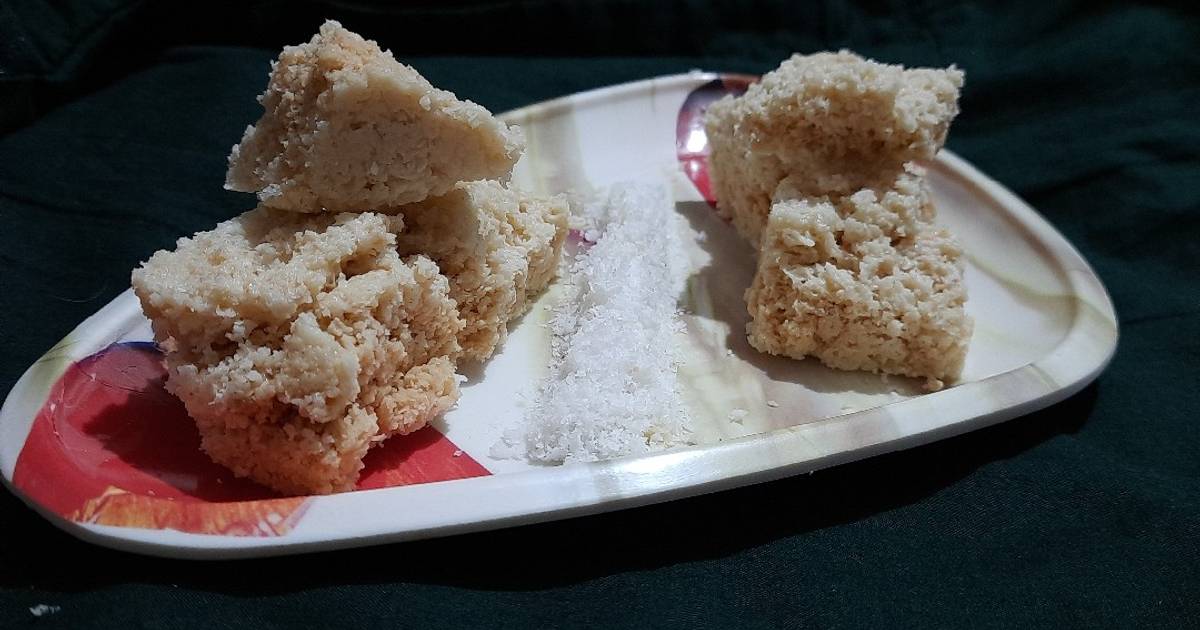 Ishwari Mankad દ્વારા રેસીપી ટોપરા નો મેસુબ (Coconut Mesub Recipe In ...