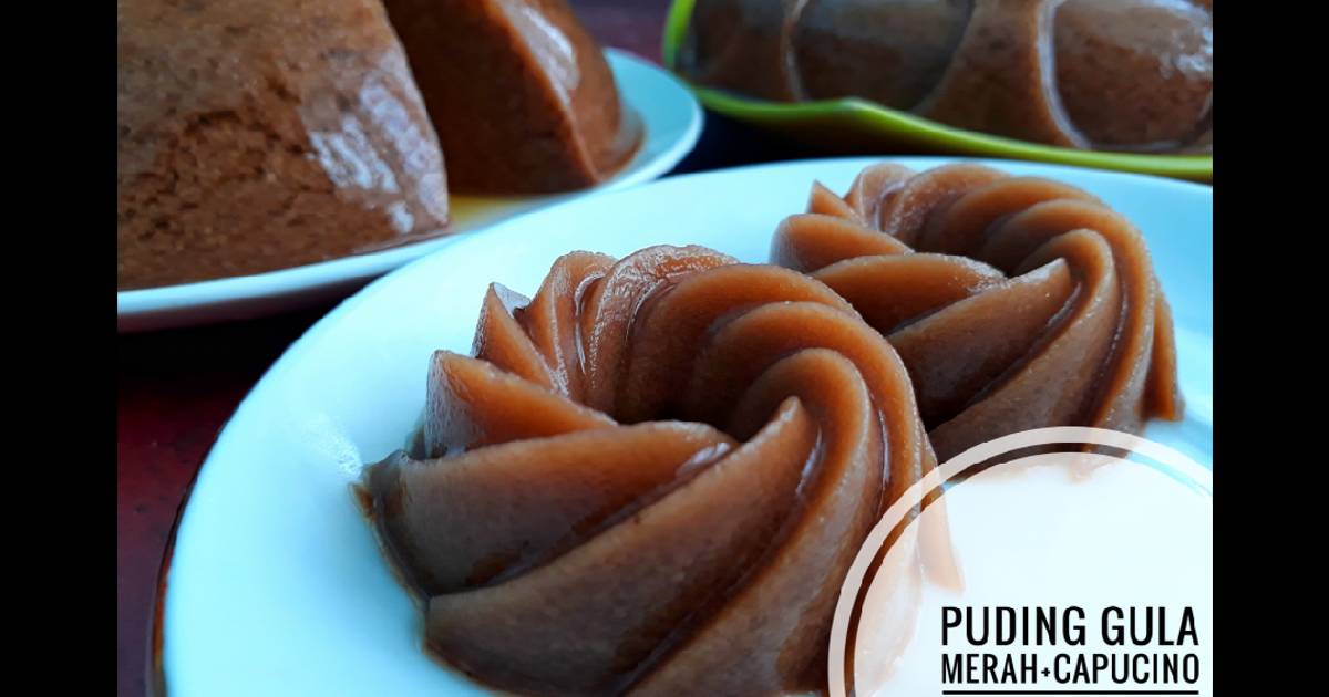 Resep Puding Gula Merah + Capucino oleh Mak Yel - Cookpad