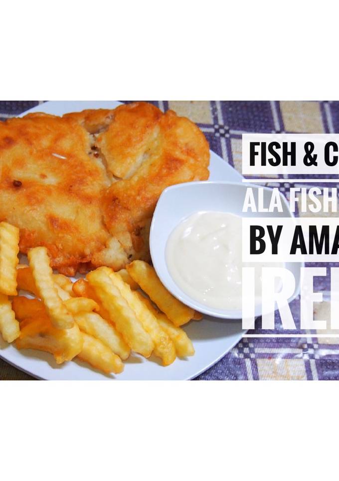 Resep Fish n chips ala fish n co homemade oleh Dapur Amalia Irene - Cookpad