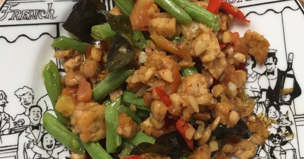Resep Oseng Tempe Buncis Pedas Gurih oleh Wok by Celi - Cookpad