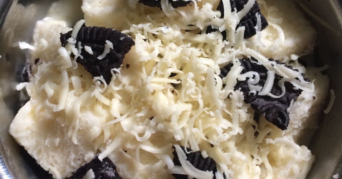 Resep Puding Roti Oreo Cheese oleh Quinina - Cookpad