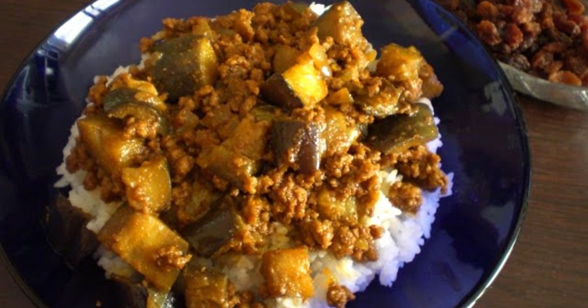 Dry Eggplant Curry For Adults Recipe By Cookpad.Japan