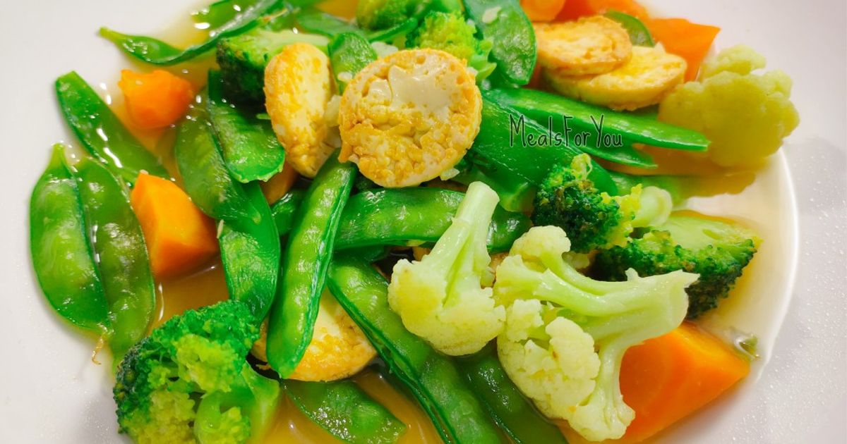 Resep capcay tahu diet rumahan enak dan mudah - Cookpad
