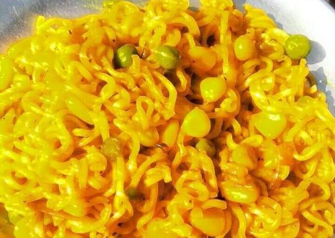 Corn maggi Recipe by Vinod Kumar - Cookpad