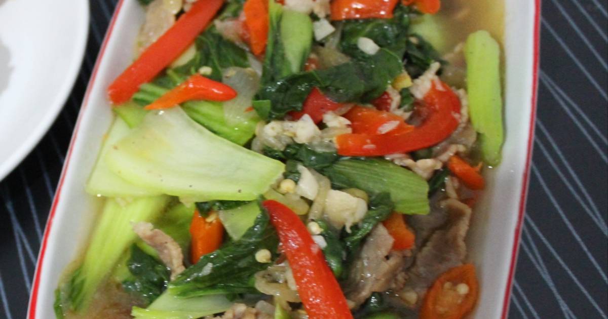 49 resep pokcoy slice beef enak dan sederhana ala rumahan - Cookpad