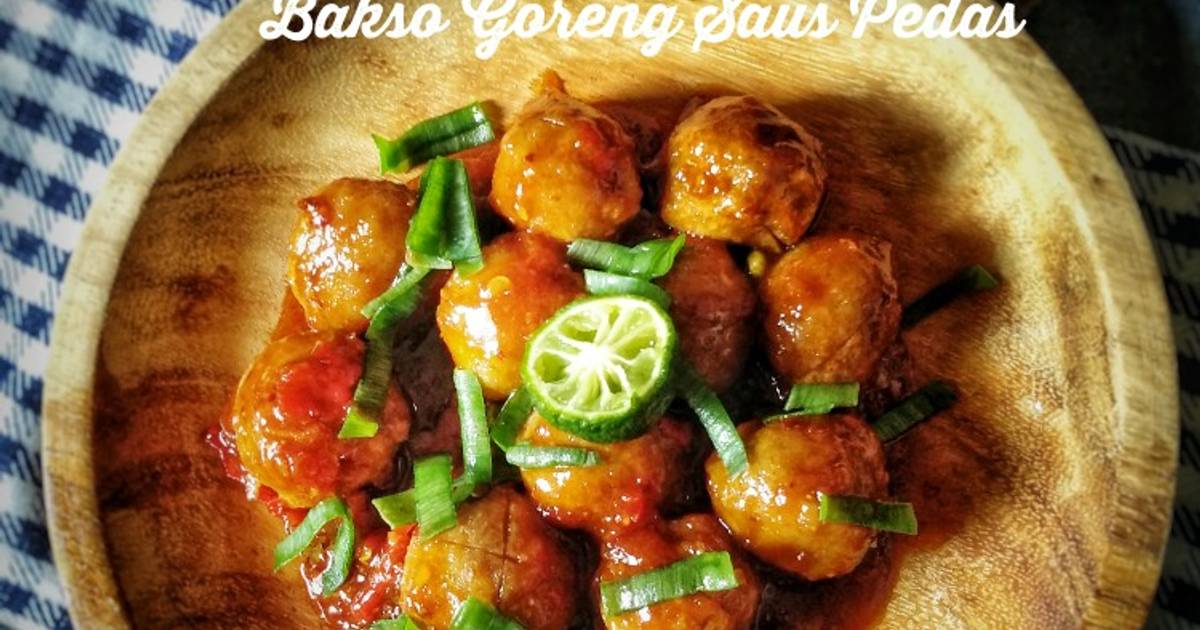 323 resep bakso goreng saus pedas enak dan mudah - Cookpad