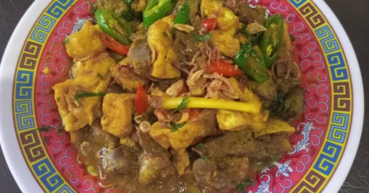 Resep Samgor Ampela Tahu Bumbu Kuning oleh Fitzaki Kitchen - Cookpad