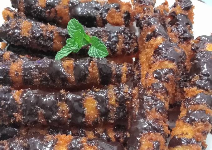 Resep Pisang crispy coklat oleh Dapur Unda - Cookpad