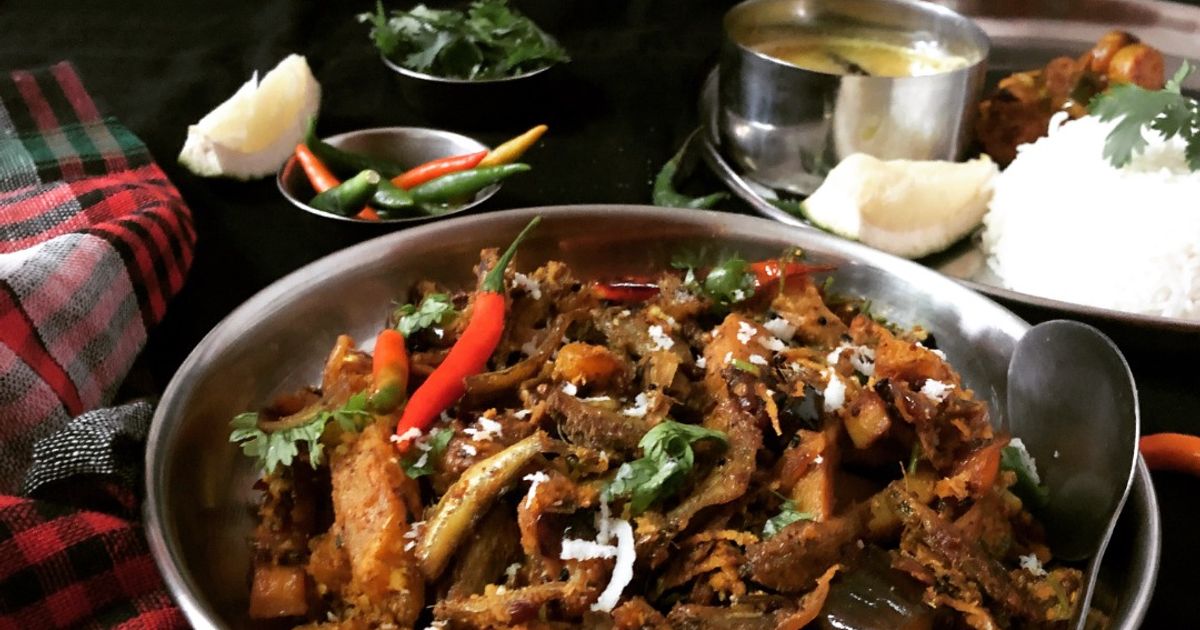 Mourola Macher Chorchori (Small River Water Fish Curry Bong Style ...