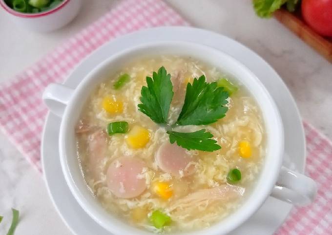 Resep Sup Telur oleh Ge Adhian - Cookpad