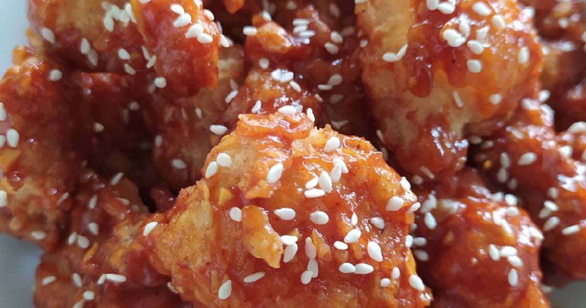 Resep Ayam Goreng Korea🇰🇷 Tanpa gochujang! 😋🤤 oleh Inas Dzakiyyah94 ...