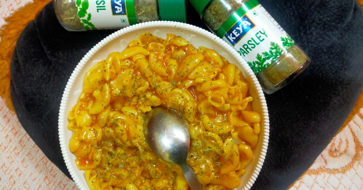 Pooja Shah દ્વારા રેસીપી ટેનગી રવા પાસ્તા (Tangy Rava Pasta Recipe In ...