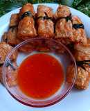 Resep lumpia goreng dengan saos bawang rumahan enak dan mudah - Cookpad