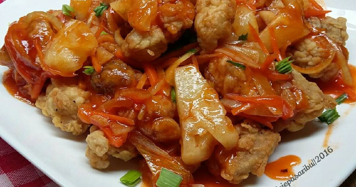 Resep Koloke Asam Manis oleh astriepasaribu - Cookpad