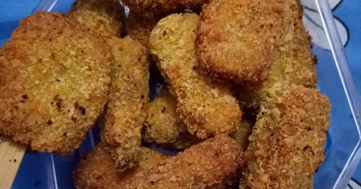 Resep nugget tempe bumbu kuning rumahan enak dan mudah - Cookpad