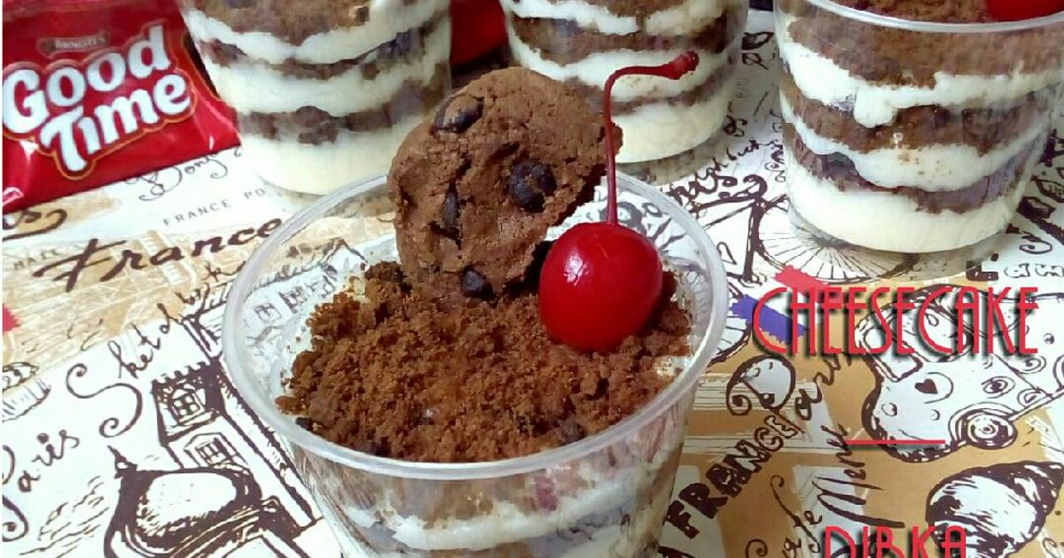 Resep cheesecake tanpa oven tanpa gelatin rumahan enak dan mudah - Cookpad