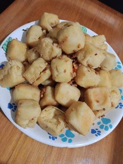 Resep Tahu Goreng Garlic Chili oleh Madu Retno - Cookpad