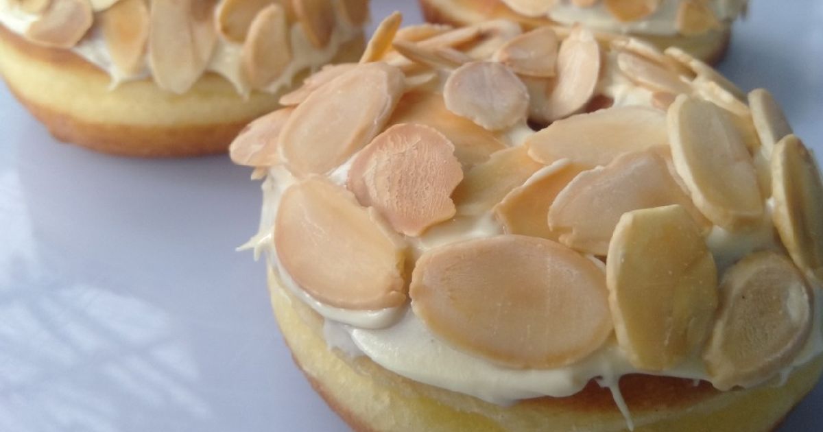 Resep Donat Almond oleh hanipuff - Cookpad
