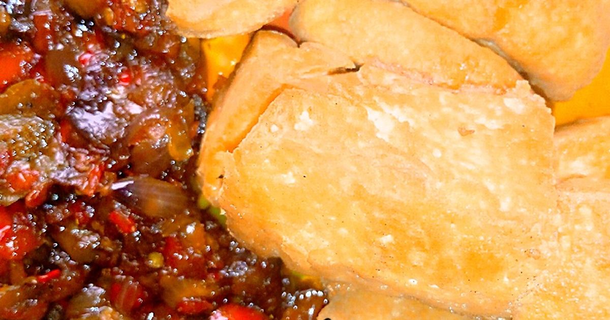 Tofu (Awara) And Sauce Recipe by deezer's kitchen - Cookpad