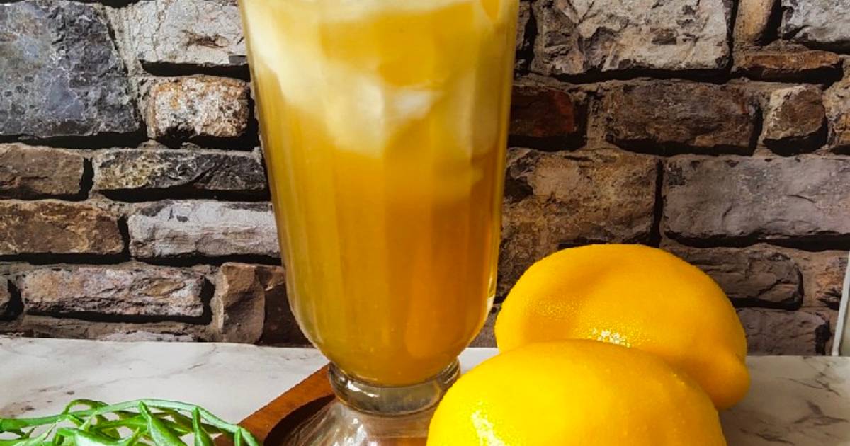 Resep Es Kelapa Muda Lemon Gula Merah oleh Priska Koes - Cookpad