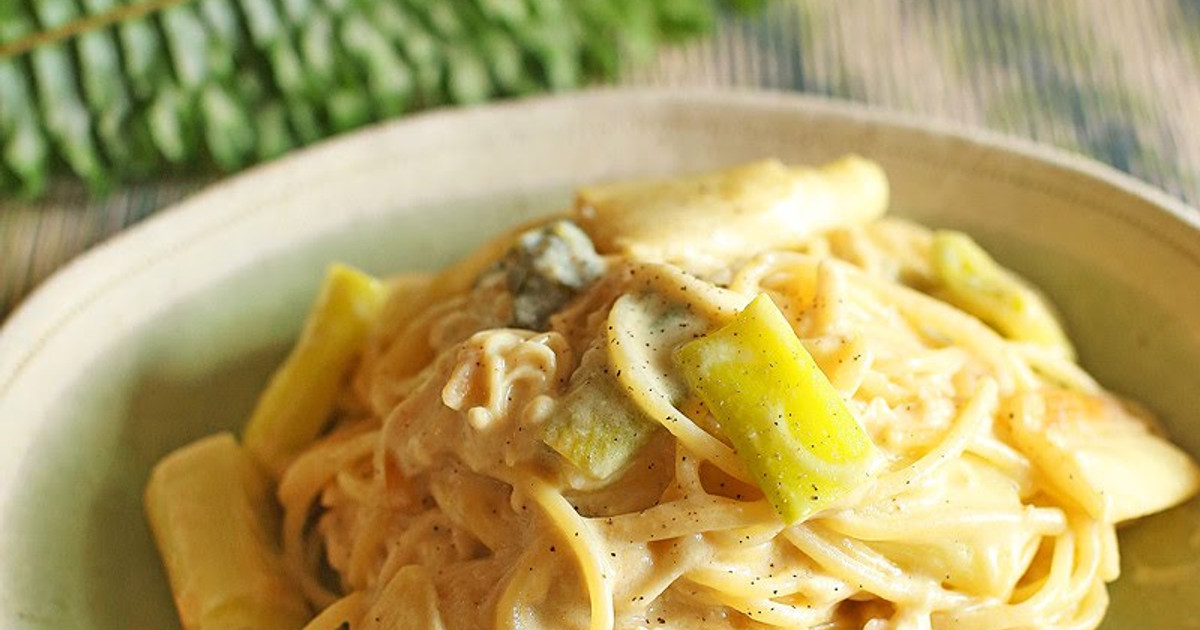 Easy Creamy Pasta With Soy Milk Recipe by cookpad.japan - Cookpad