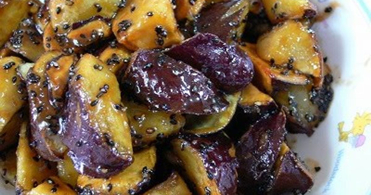 Daigaku Imo (Deep Fried & Caramelized Sweet Potatoes) In A Rice Cooker ...
