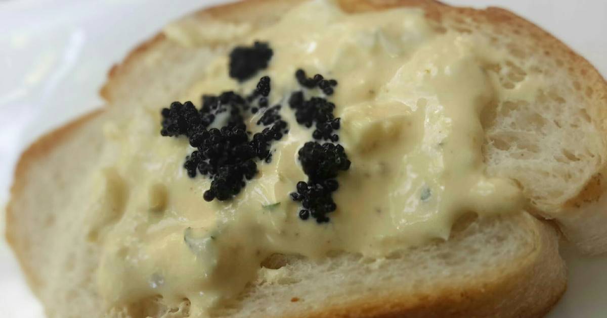 Caviar on Toasted Recipe by Kanya - Cookpad