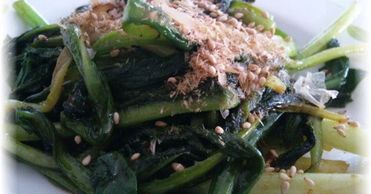 Ramps Stir Fried With Mayonnaise And Ponzu Recipe by cookpad.japan
