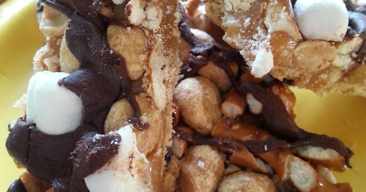 Creamy Carmel Crunch Bars Recipe by Pam (Pammie) ~ Livetoride ~♥