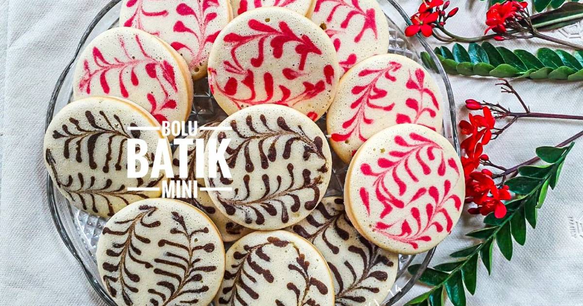 Resep Bolu Batik Mini oleh Fara Saskia - Cookpad