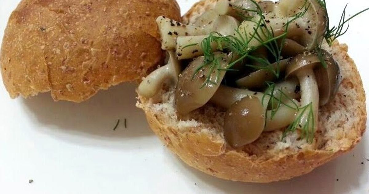 Lg Mini Mushroom Burger ( Vegan ) Recipe By Lyii G