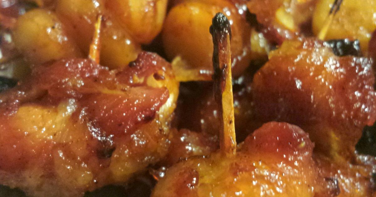Bbq & Bacon Water Chestnuts Recipe By Julie T.