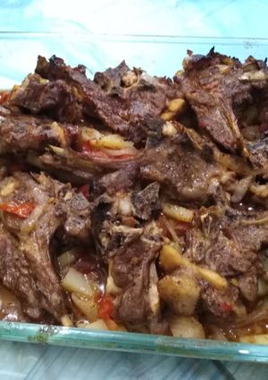 Lamb Chops Tray Bake Recipe by عاشقة الاقصى