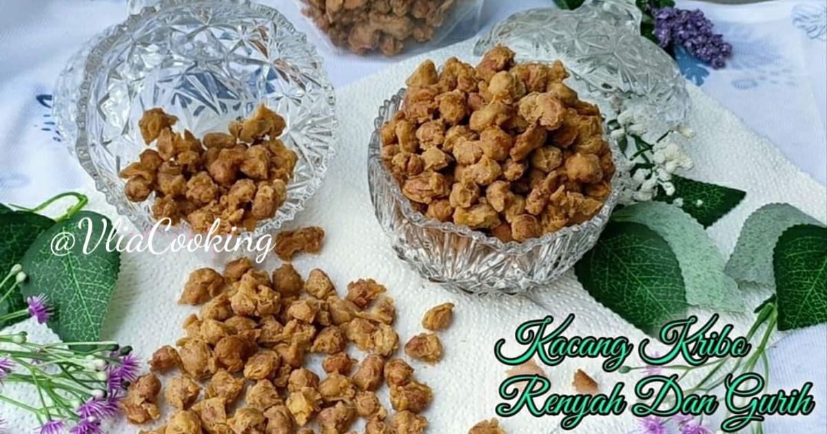 Resep kacang kribo original rumahan enak dan mudah - Cookpad