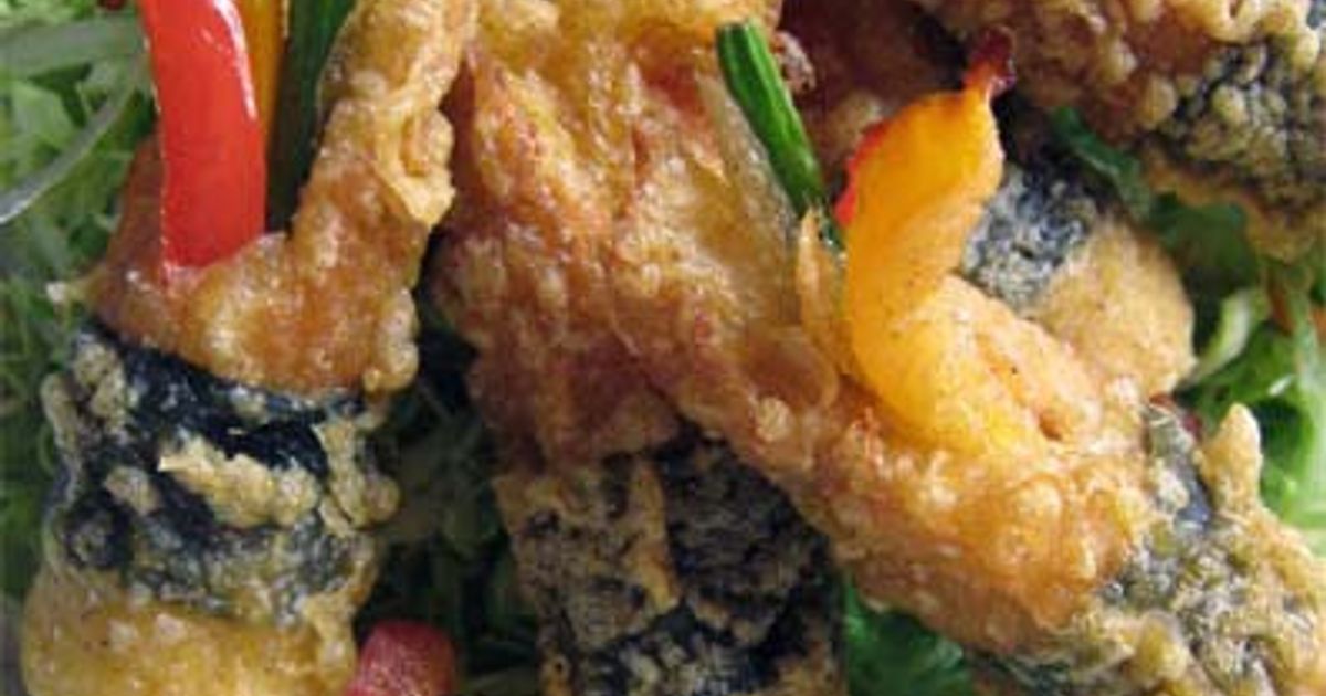 Even When You're Broke: Satisfying Nori Wrapped Deep Fried Vegetable ...