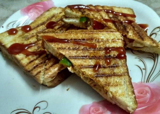 Paneer sandwich Recipe by Vandana Aggarwal (bindu) - Cookpad