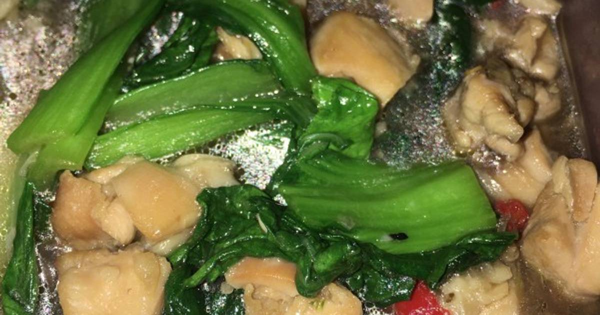 Resep Pokcoy Ayam oleh Desti Lolita Alpriliana - Cookpad