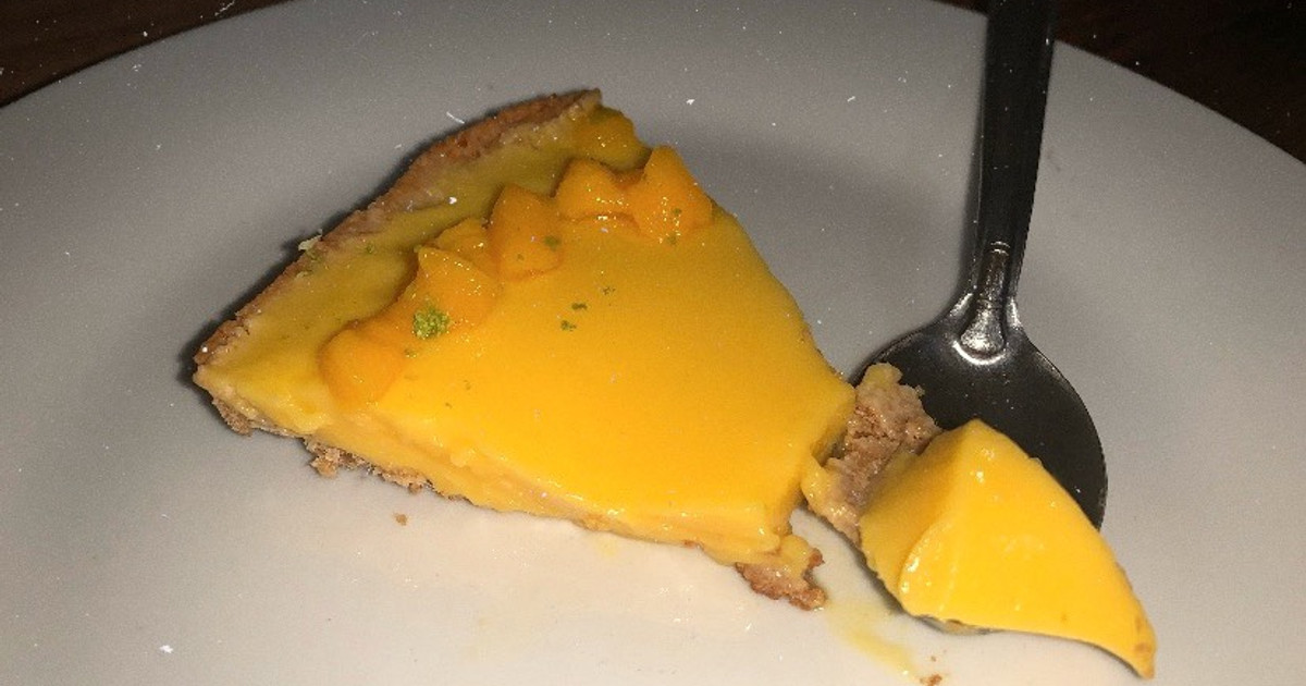 Pay De Mango Saludable 🥭 Receta de Healtly Cooking - Cookpad
