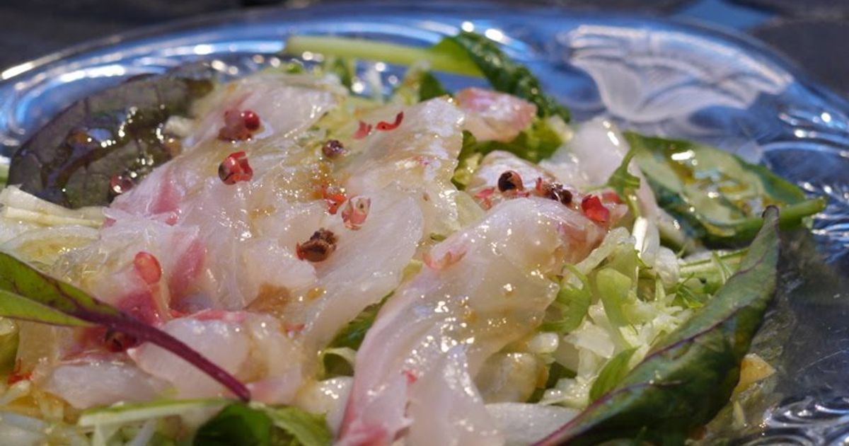 Easy And Elegant Sea Bream Carpaccio Recipe by cookpad.japan