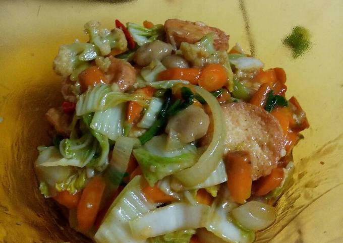 Resep Sapo Tahu / Capcay oleh Susan Ti - Cookpad