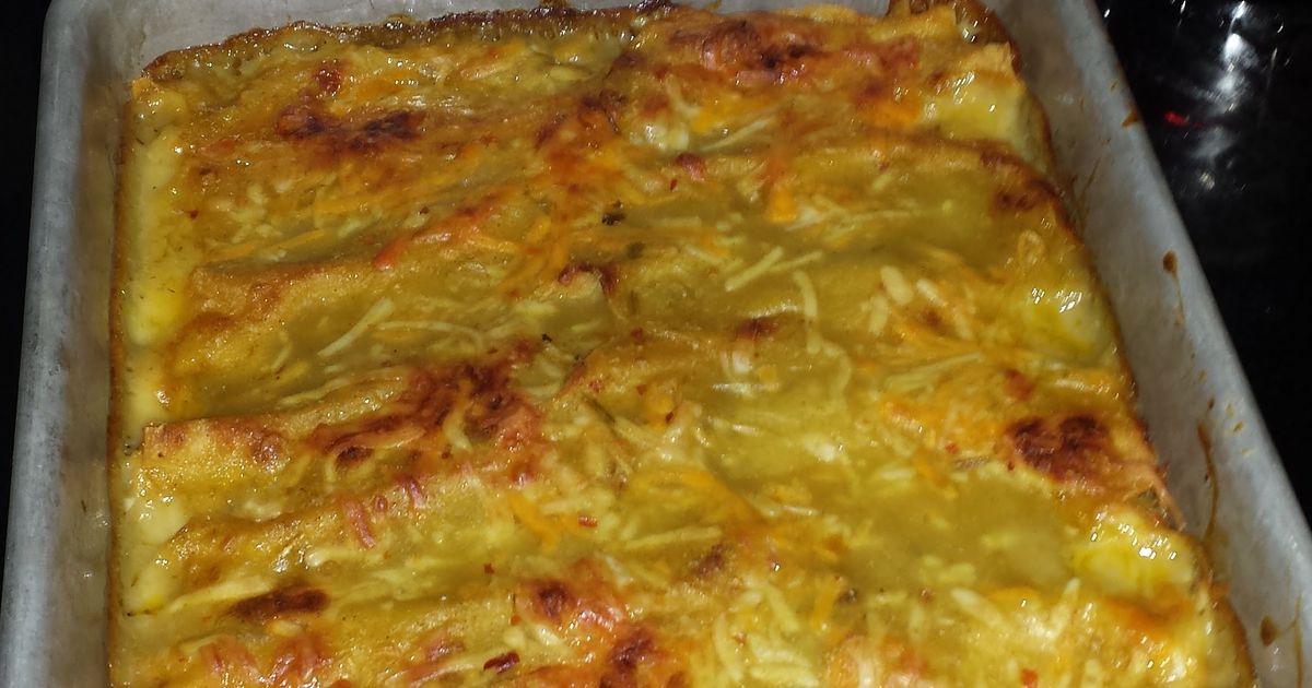 Chicken Enchiladas That Make Your Mouth Sing I'm So Happy ! Recipe by ...