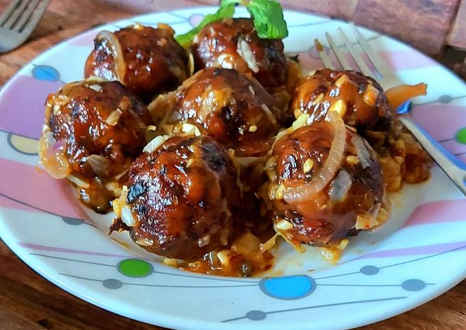 Leftover Chapati Manchurian Recipe by Shradha Nema (foodgazin') - Cookpad