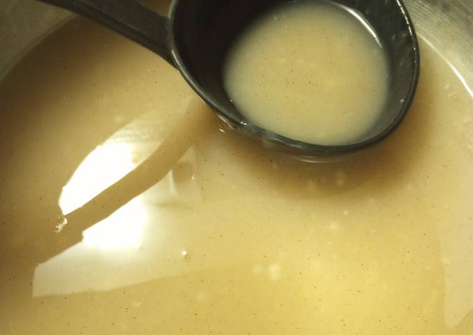 Rice Broth or Tea Recipe by skunkmonkey101 - Cookpad
