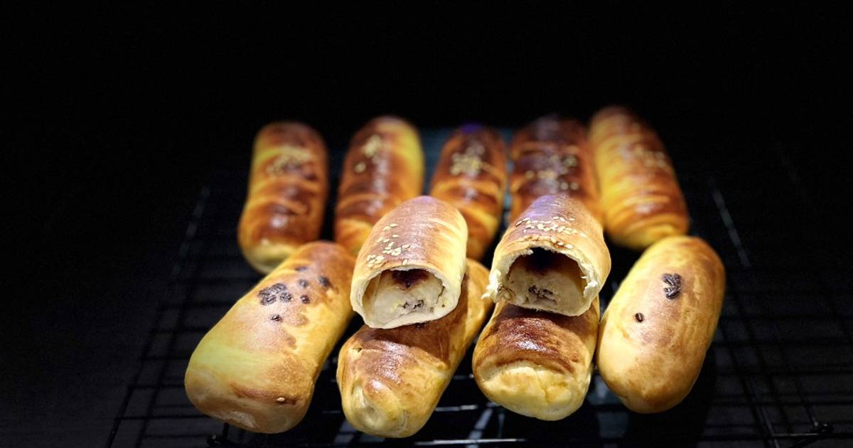 74 resep roti manis isi pisang meses coklat enak dan mudah - Cookpad