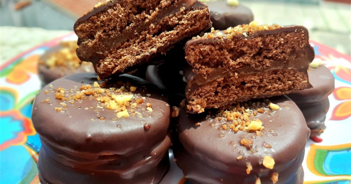 Alfajores Marplatenses Receta de Norali