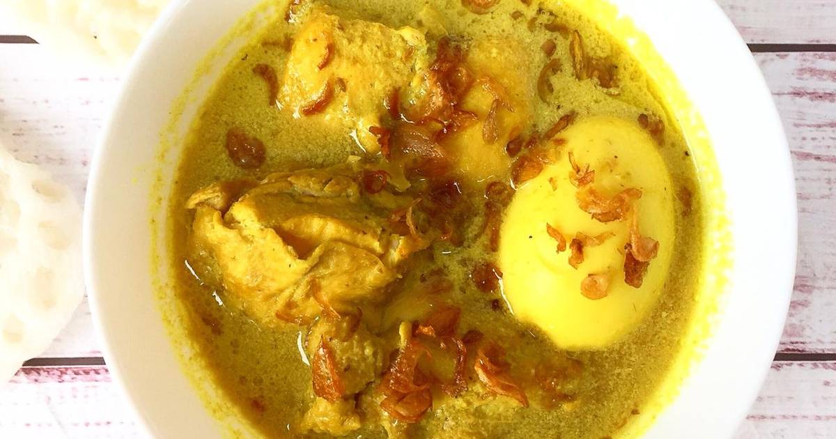 Resep Opor Ayam Creamy Tanpa Santan Enak Dan Sehat Oleh Andita Putri