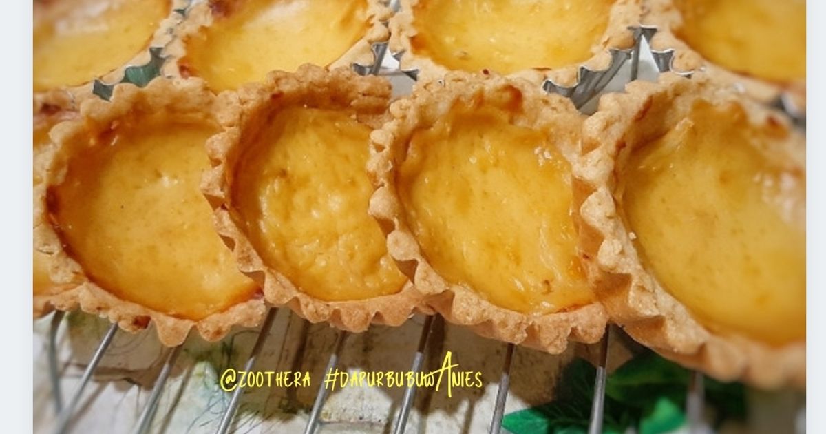 Resep (Recook) Pie Susu Keju oleh @Zoothera #DapurBubuwAnies - Cookpad