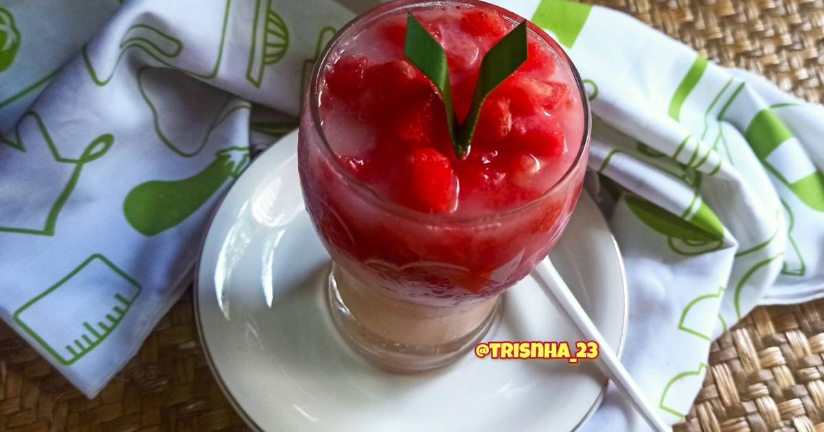 Resep Es Semangka Yakult oleh Trisnha - Cookpad