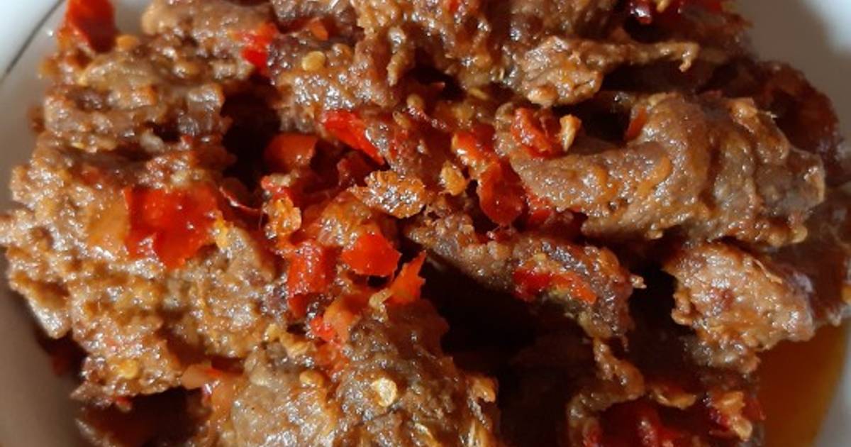 Resep Dendeng balado oleh Ajeng Kitchen - Cookpad